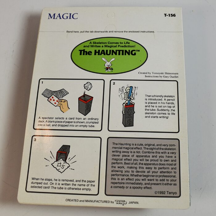 The Haunting by Tenyo T-156: mint in the unopened package! | Magic ...